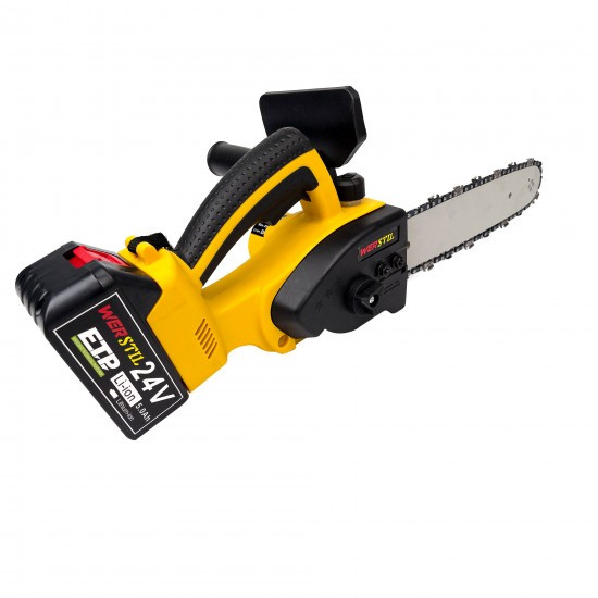 Drujba Mini- DRUJBA ELECTRICA WERSTIL LAMA 30CM, CU 2 ACUMULATORI 24V ...