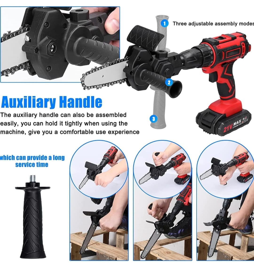 Pachet Promo – Mini Drujba Fierastrau complet Echipata + Adaptor Tip ...