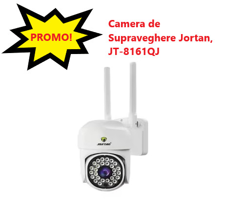 Camera supraveghere WIFI JORTAN, JT-8161QJ, IP66, HD wireless, 2 MP ...